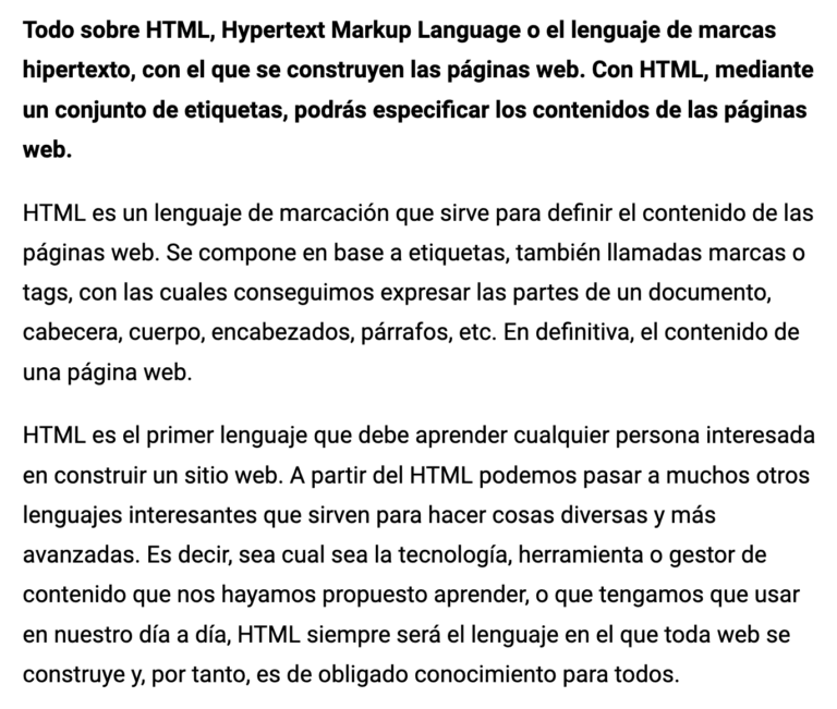 Cómo Hacer Salto de Línea en Textos con HTML