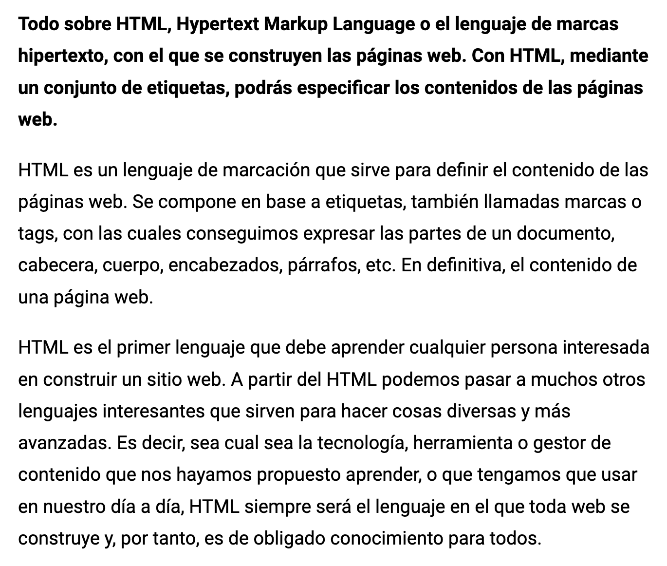 Cómo Hacer Salto de Línea en Textos con HTML